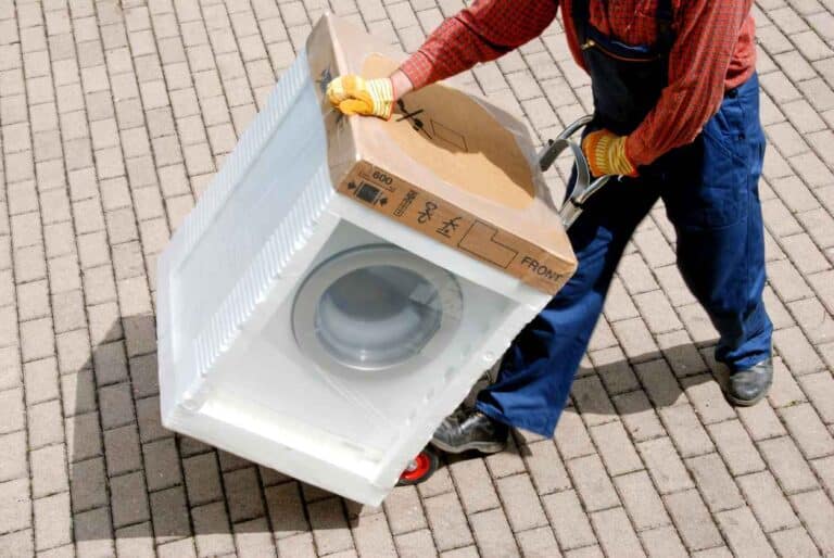 Moving a Washing Machine – 3 DIY Stages
